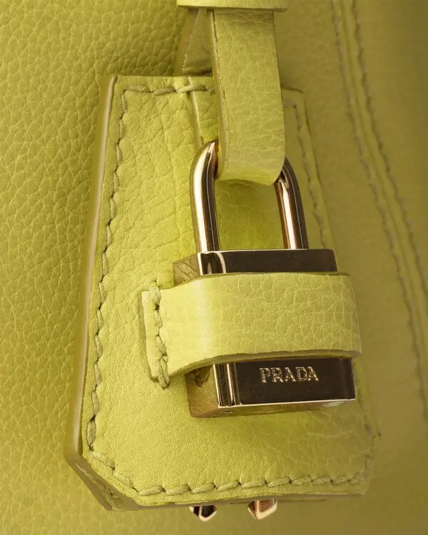 Prada Large Leather Tote Bag