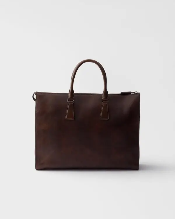 Prada Leather Tote Bag
