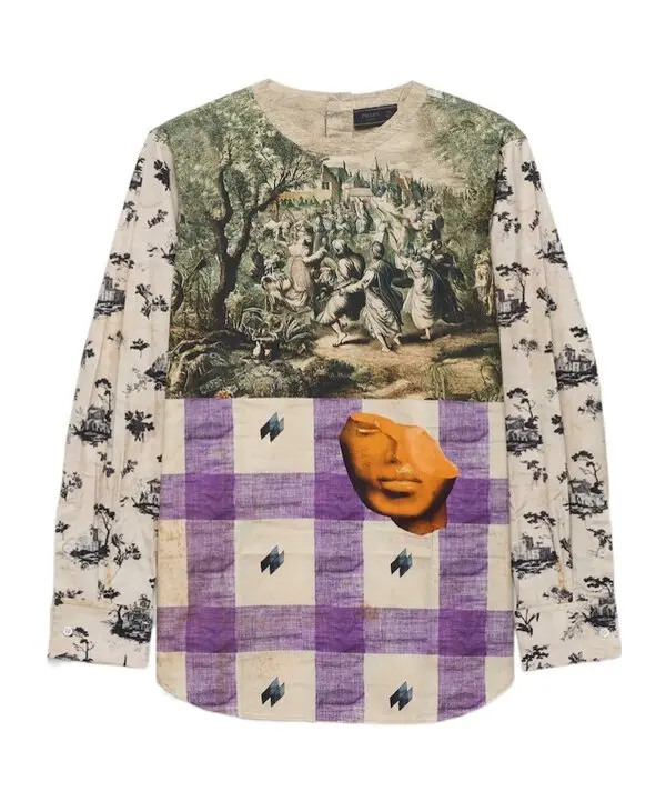 Prada Printed Cotton Shirt