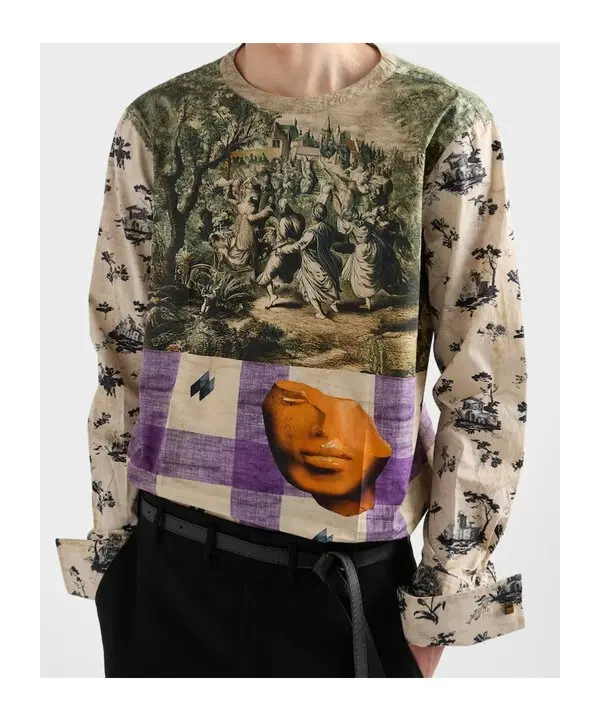 Prada Printed Cotton Shirt