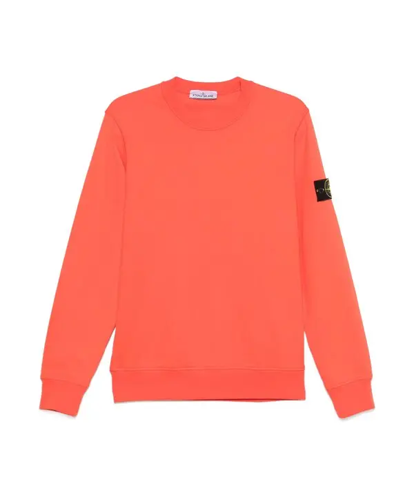 Stone Island Compass Patch Crewneck Sweatshirt