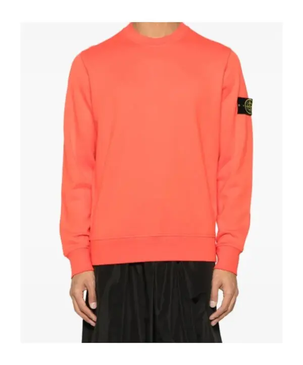 Stone Island Compass Patch Crewneck Sweatshirt