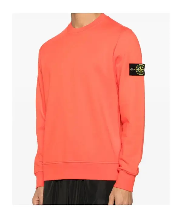 Stone Island Compass Patch Crewneck Sweatshirt