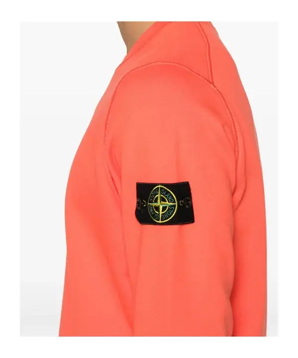 Stone Island Compass Patch Crewneck Sweatshirt