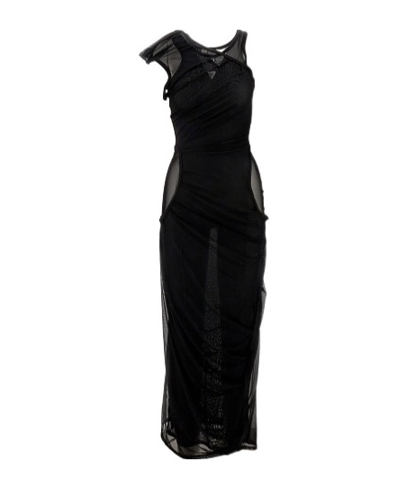 Coperni Pendant Mesh Dress