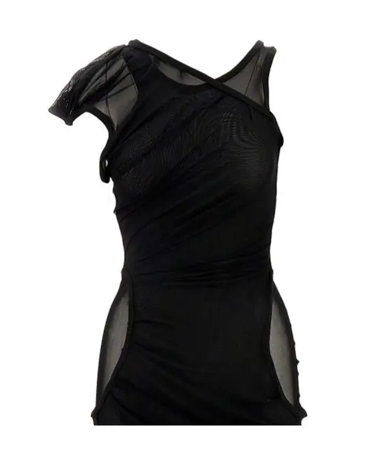 Coperni Pendant Mesh Dress