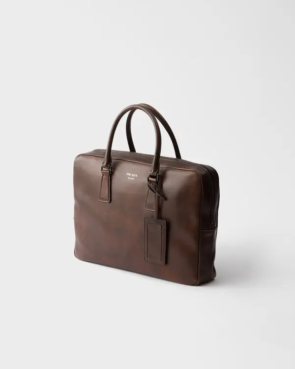 Prada Leather Work Bag