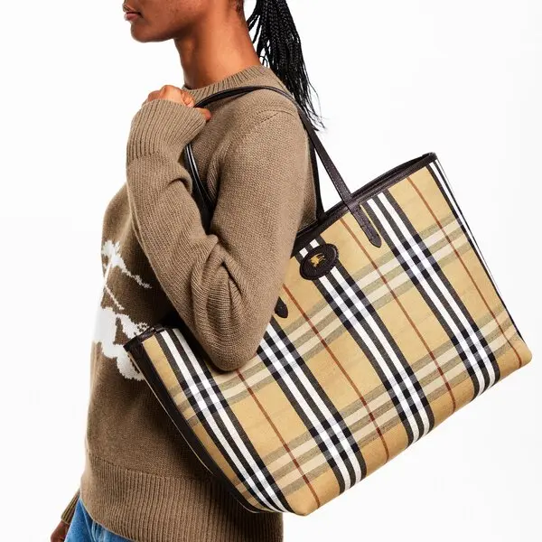 Burberry Double-sided Tote Bag - Black