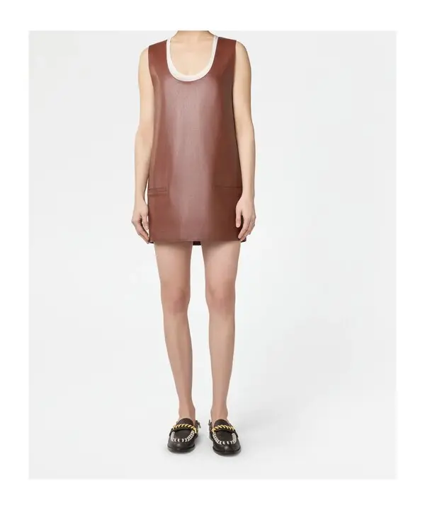 TOD'S Sleeveless Round Neck Dress