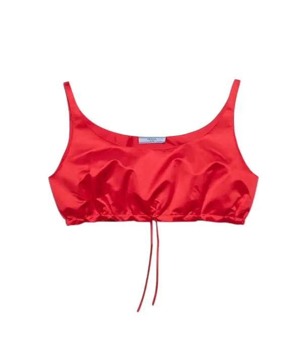 Prada Duchess Crop Top