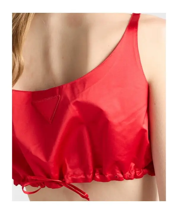 Prada Duchess Crop Top
