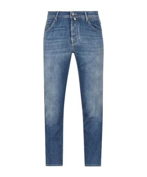 Jacob Cohen Logo Patch Slim-fit Jeans