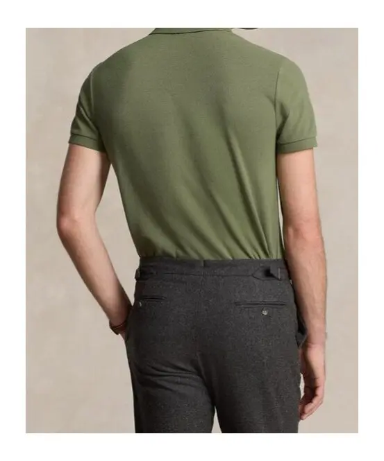 Polo Ralph Lauren Logo-embroidered Straight Hem Polo Shirt