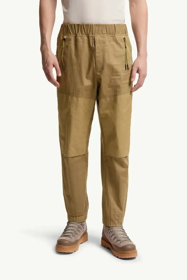 Moncler Linen Jogging Trousers