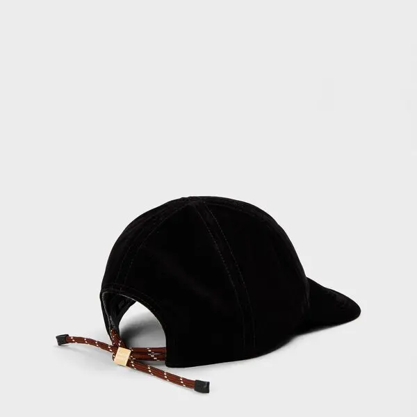 Miu Miu Embroidered Logo Baseball Cap - Black