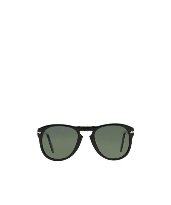 Persol 714 Round Frame Sunglasses - Gray