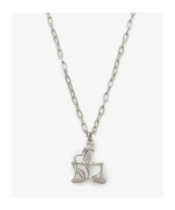 Fendi Zodiac Libra Pendant Necklace
