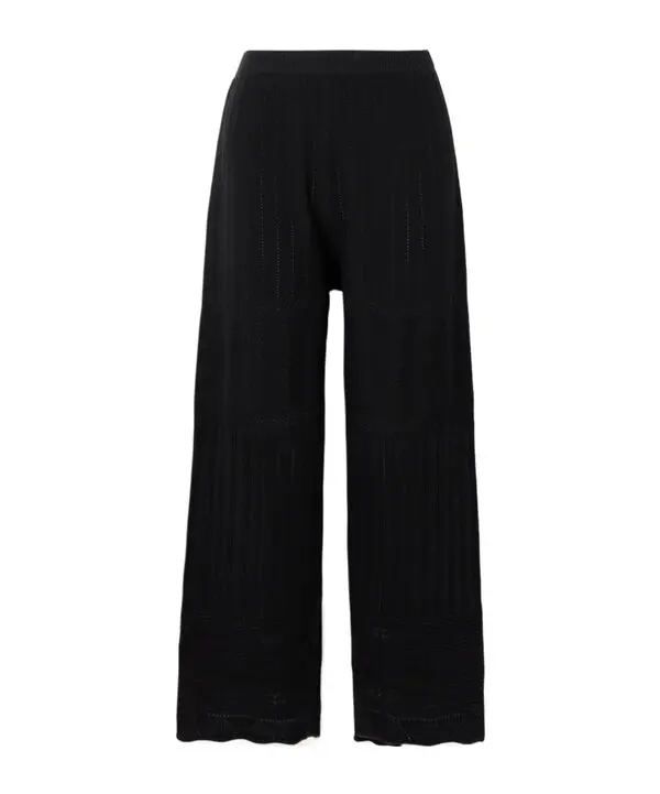 ERES Knitted Wide-leg Trousers