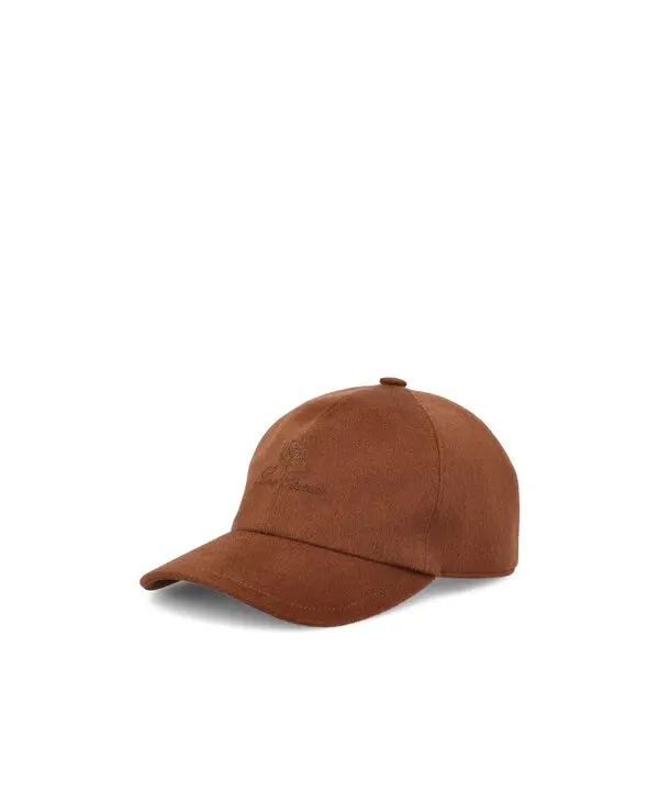 Loro Piana Baseball Cap With Logo Embroidery