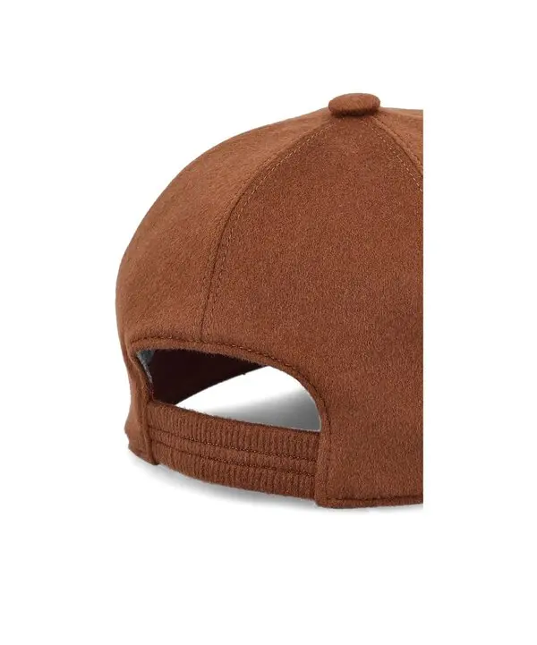Loro Piana Baseball Cap With Logo Embroidery