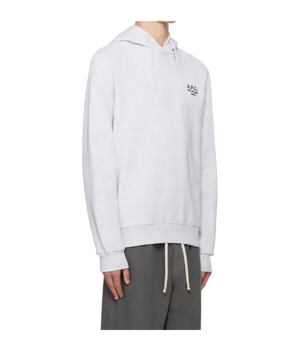 A.p.c. Embroidered-logo Hoodie