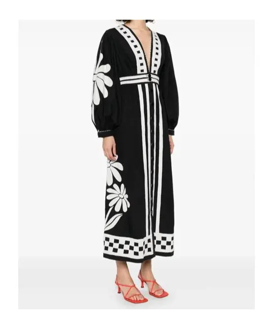 Farm Rio Nature Maxi Dress