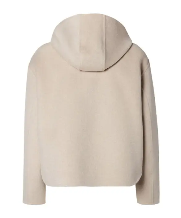 Fendi Wool Double Fabric Blouson With Detachable Mink Vest
