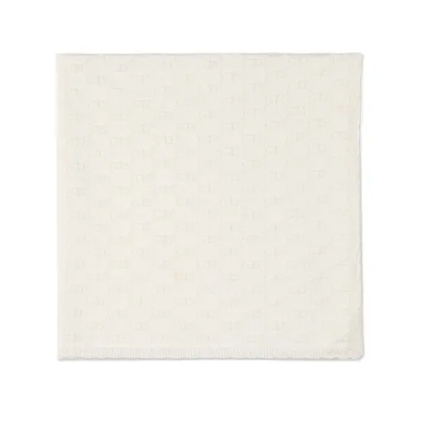 Gucci Baby Gg Cotton Blanket