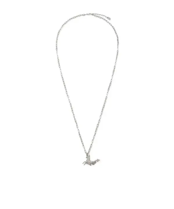 Fendi Zodiac Capricorn Necklace - Silver