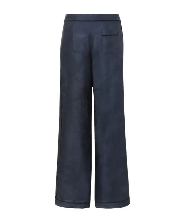 Fendi Patchwork Silk Trousers
