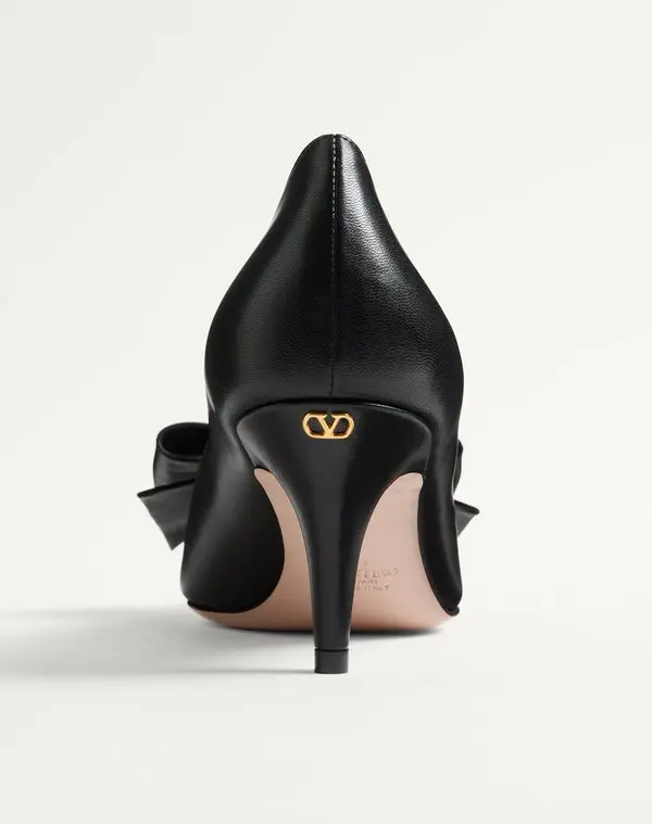 Valentino Garavani Bow Detail Pointed Toe Pumps