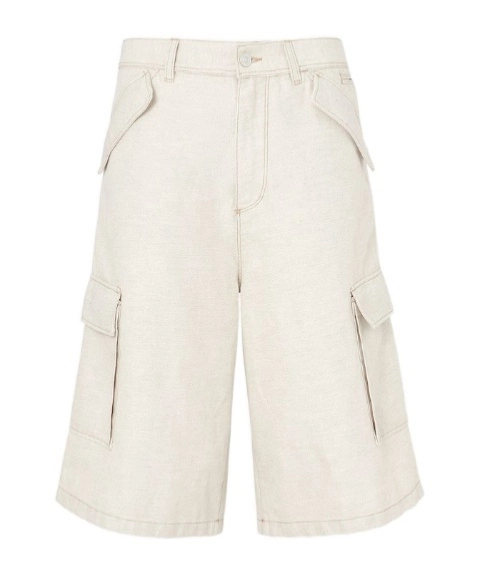 Fendi Selleria Denim Bermuda Shorts