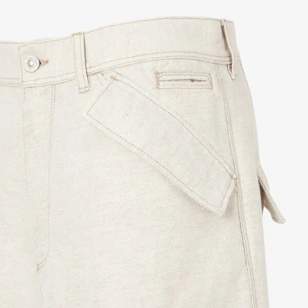 Fendi Selleria Denim Bermuda Shorts