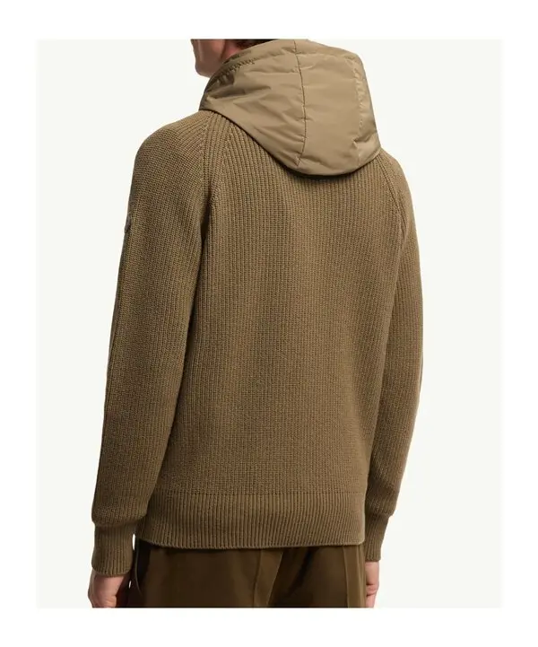 Moncler Wool Cashmere Blend Hoodie