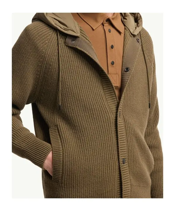 Moncler Wool Cashmere Blend Hoodie