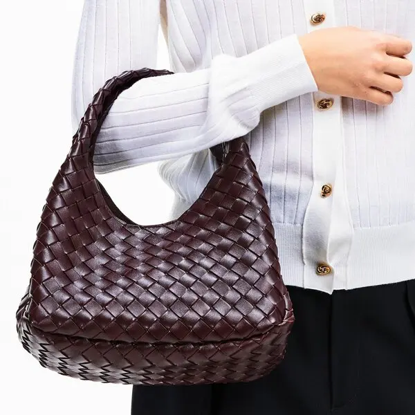 Bottega Veneta Small Woven Hobo Bag