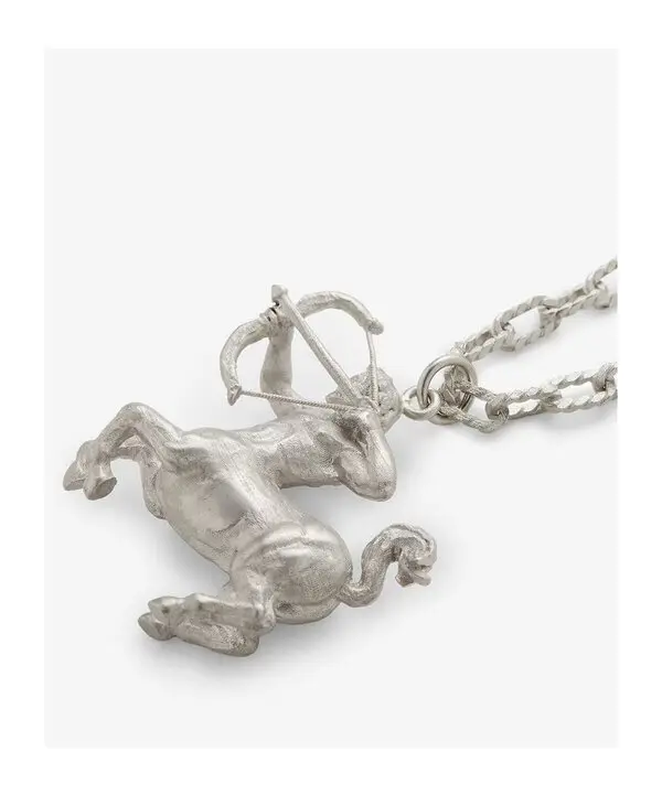 Fendi Zodiac Sagittarius Pendant Necklace