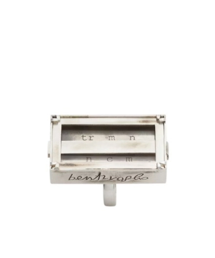 Fendi X Mirella Bentivoglio Vintage And Glass Ring