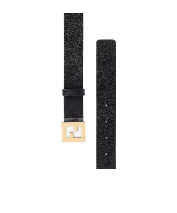 Fendi Leather 30 Mm Belt