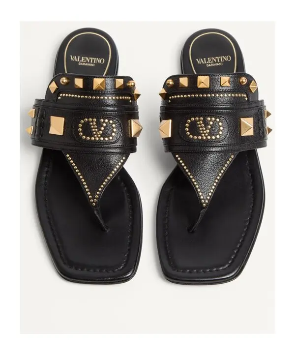 Valentino Garavani Rockstud Slip-on Flip Flops