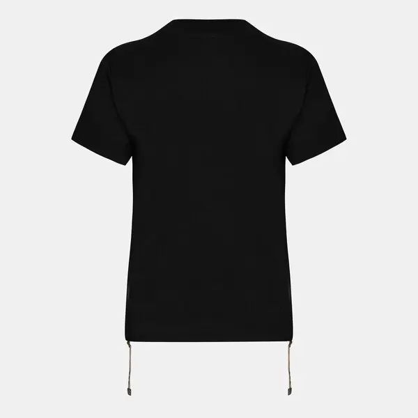 Burberry Solid Color Crew Neck Short Sleeve