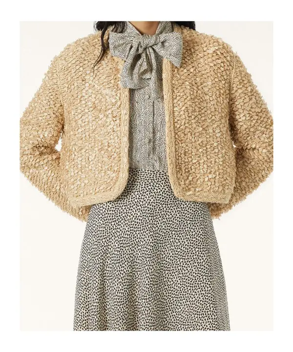 Loro Piana Tosca Textured Knit Jacket