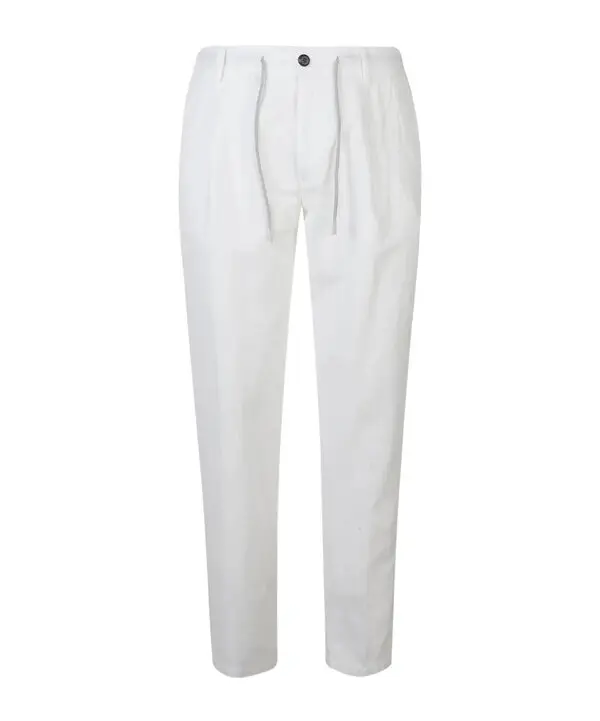 Eleventy Drawstring Trousers - White