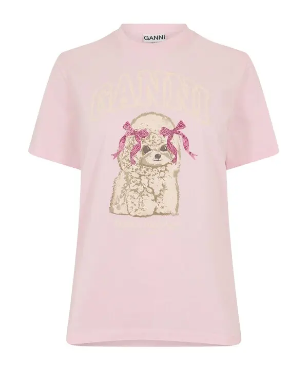 GANNI Graphic T-shirt