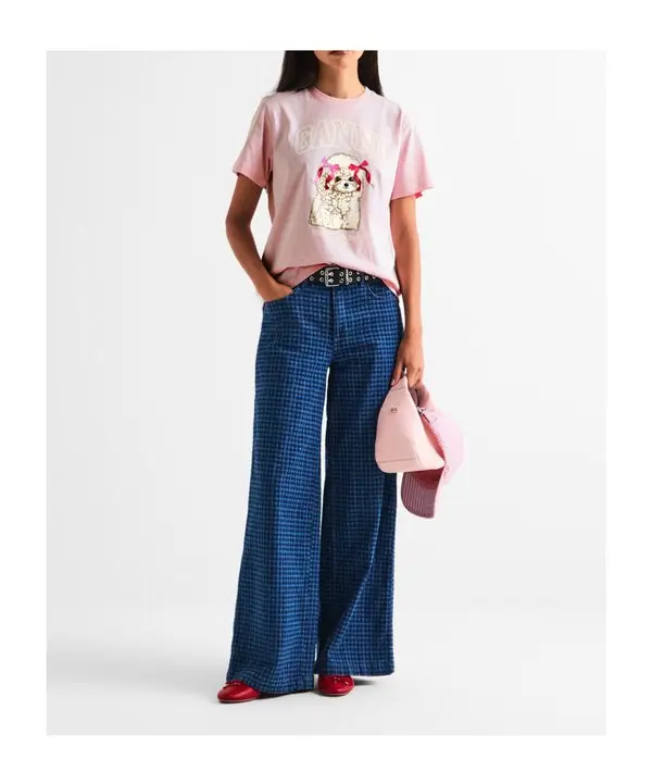 GANNI Graphic T-shirt