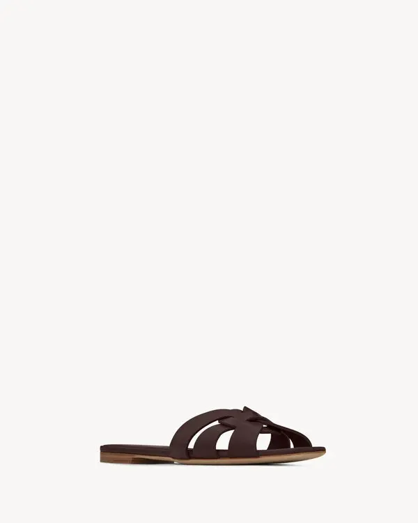 Saint Laurent Tribute Sandals - Black