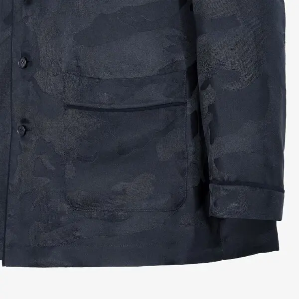 Fendi Patchwork Silk Shirt