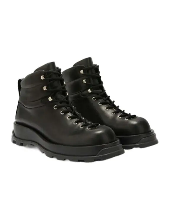 JIL SANDER Lace-up Ankle Boots