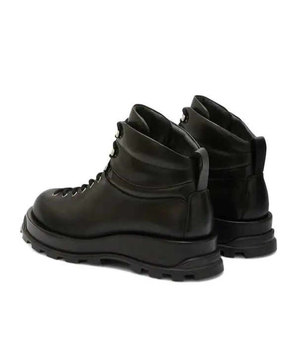 JIL SANDER Lace-up Ankle Boots
