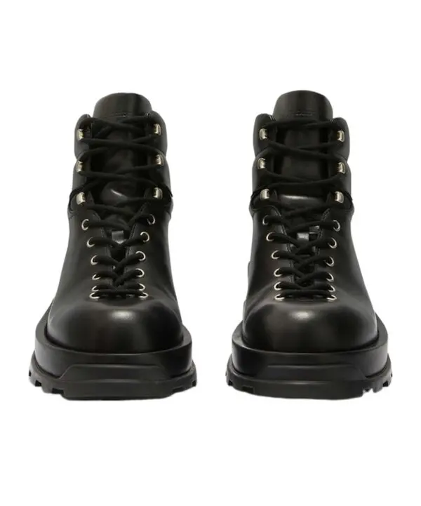 JIL SANDER Lace-up Ankle Boots
